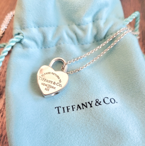 Tiffany & Co. | Jewelry | Tiffany Co Solid Heart Necklace | Poshmark